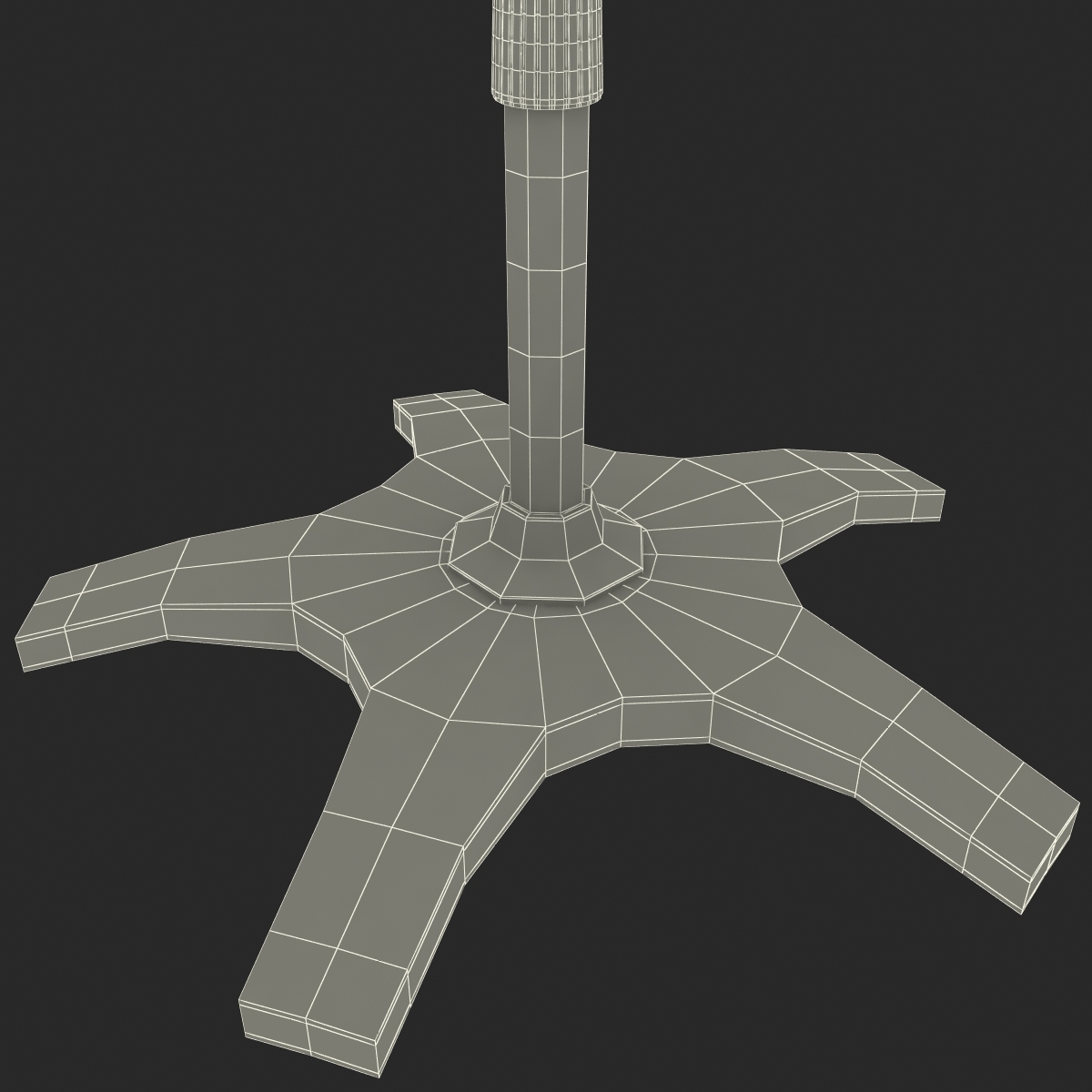 stand fan honeywell 3d model