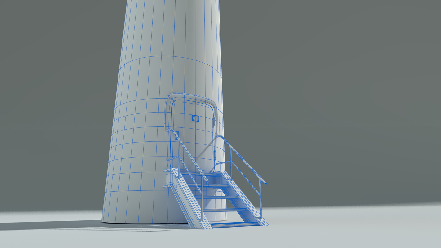 3d wind turbine model