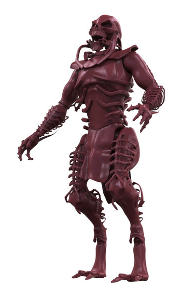 3d model skeleton monster