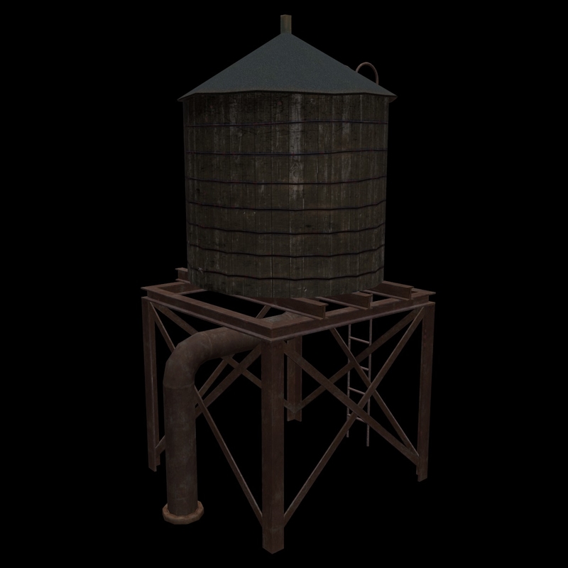 water tank 3d model