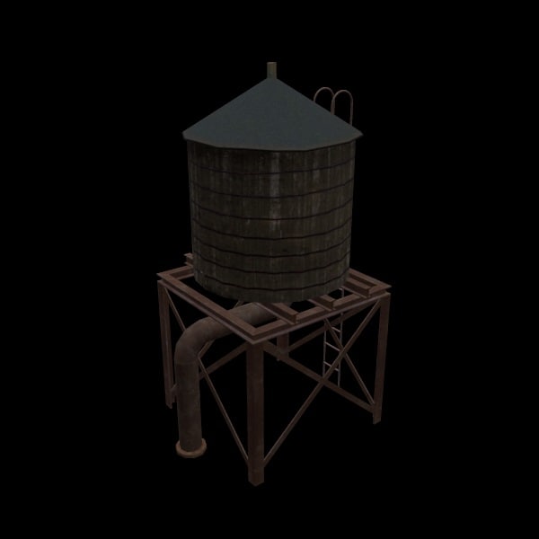 water tank 3d model