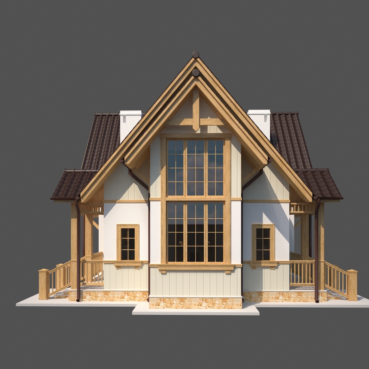 country house 3d model