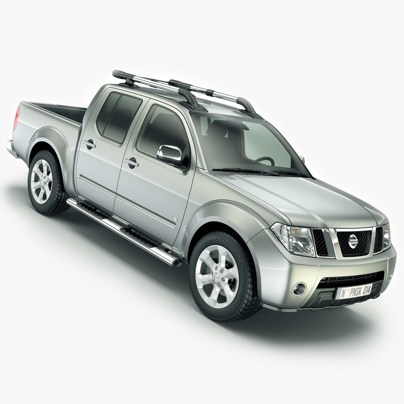3d nissan navara model