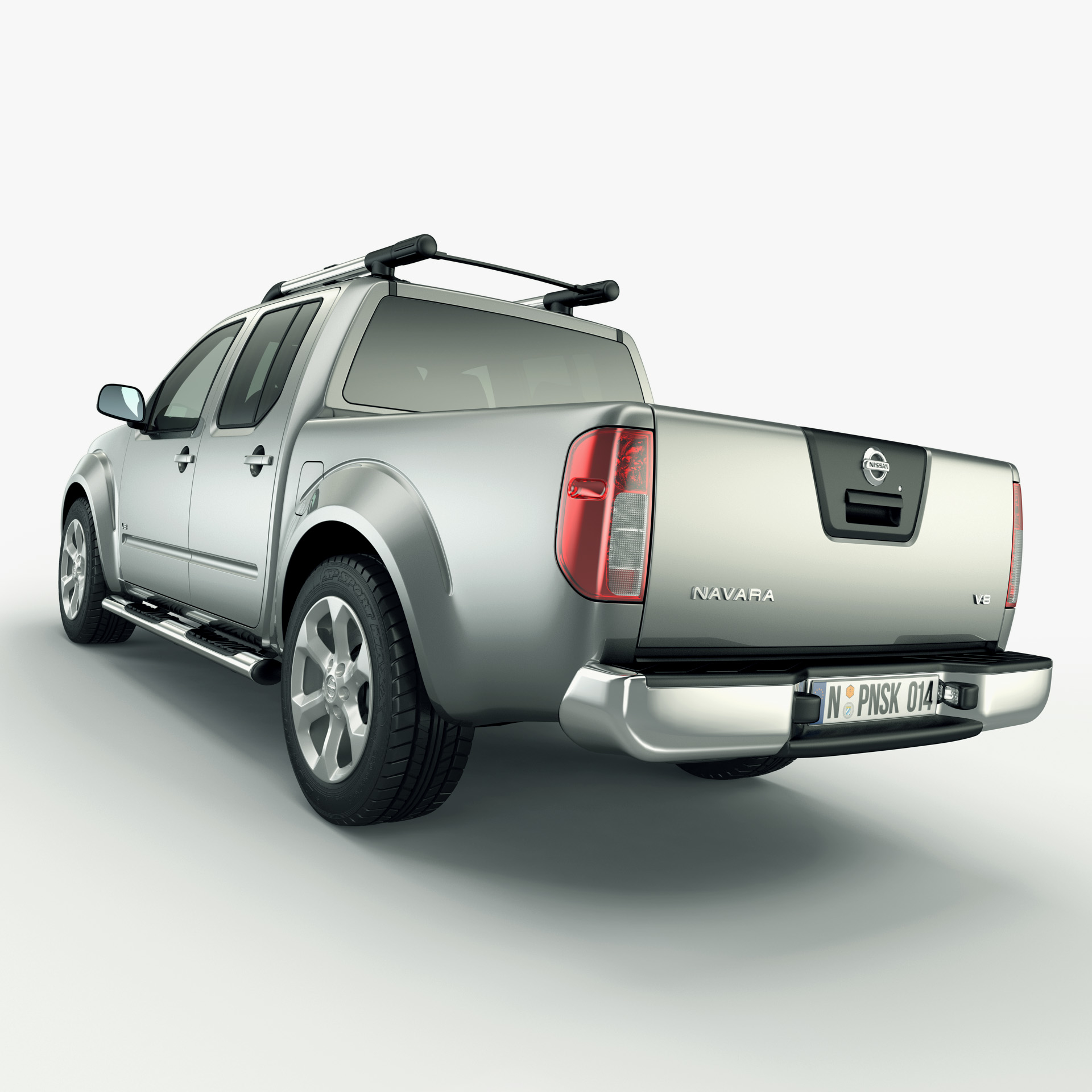 3d nissan navara model