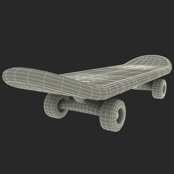 3d finger skateboard
