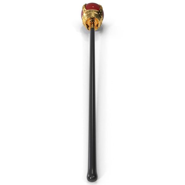 royal scepter 3d max
