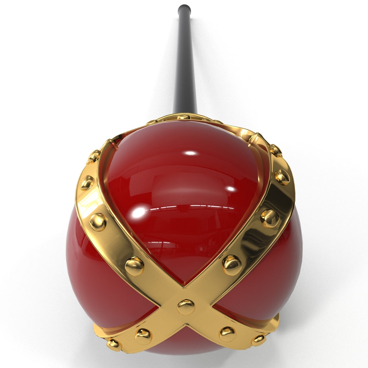 royal scepter 3d max