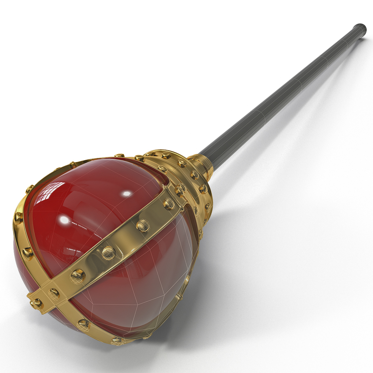 royal scepter 3d max