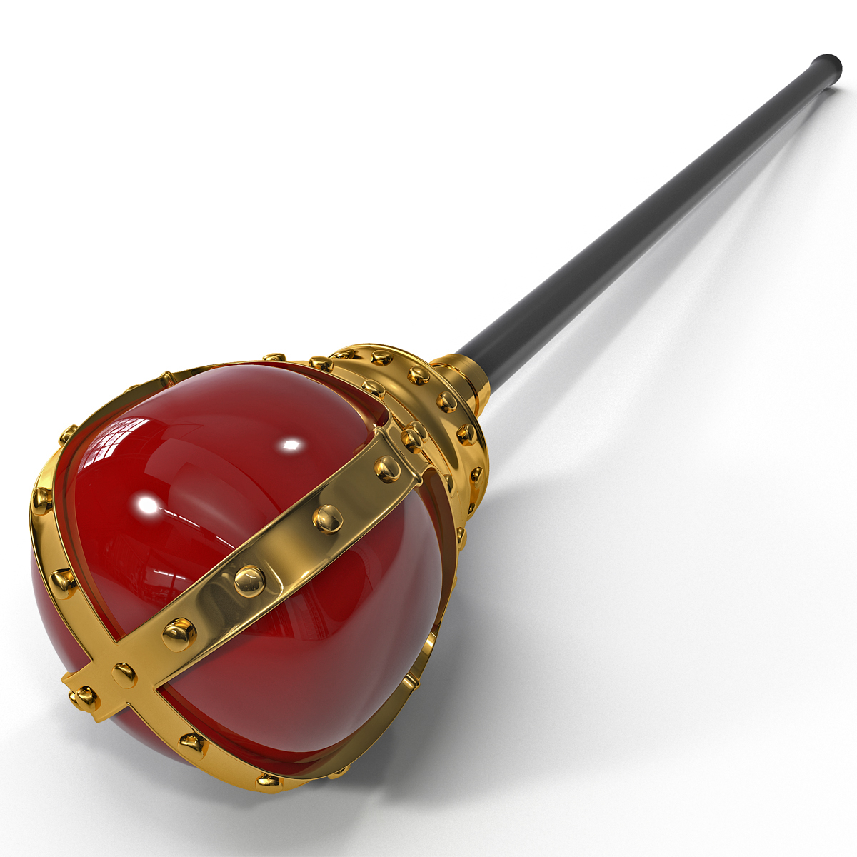 royal scepter 3d max