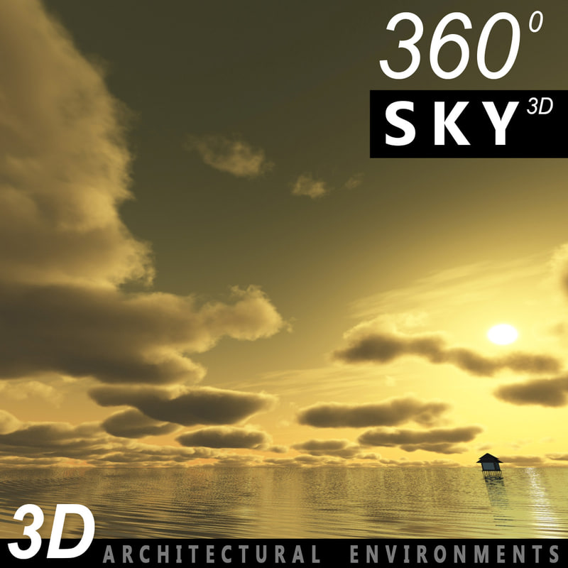 3d sky clouds