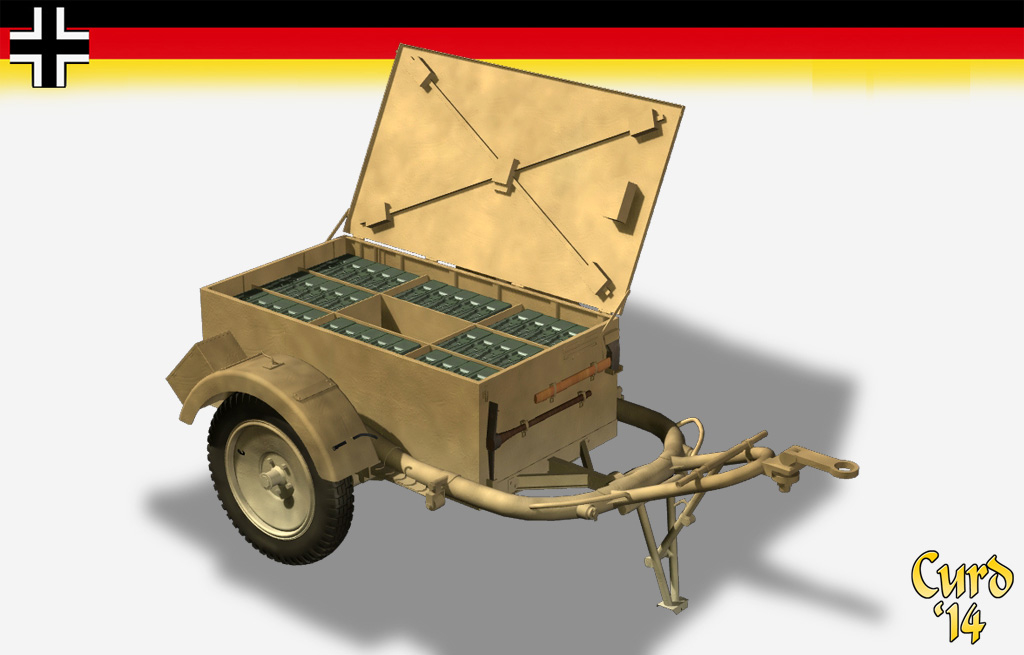 SD Ah 51 Munition Anhänger 3D-Modell - TurboSquid 816158