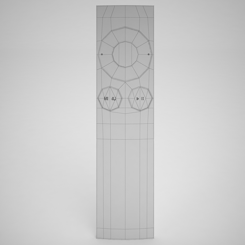 3d apple tv remote model