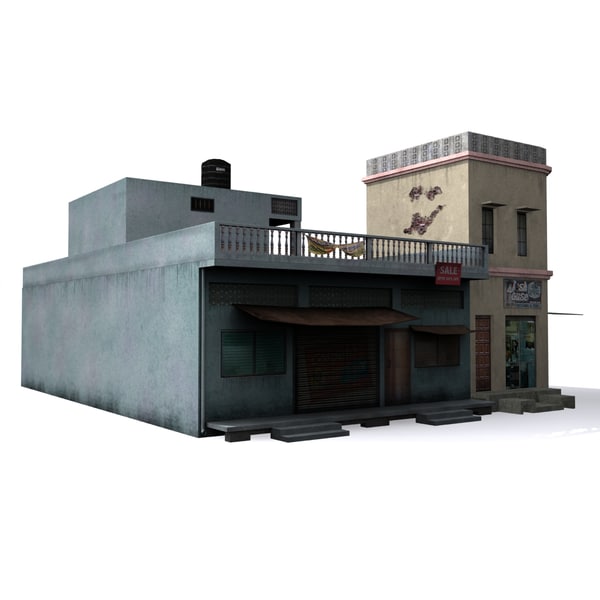local indian house 3d model