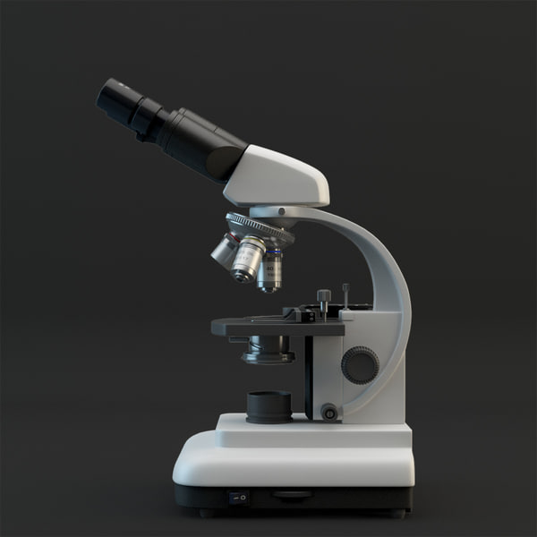 microscope micro 3d model