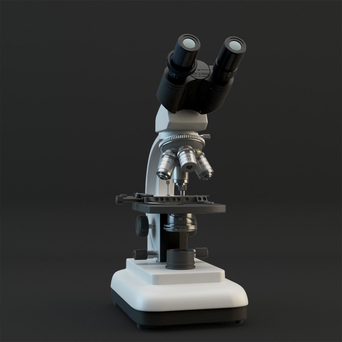 microscope micro 3d model