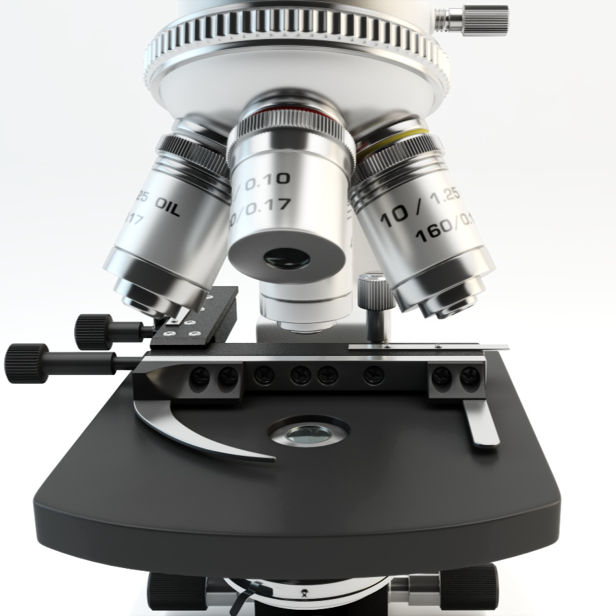 microscope micro 3d model