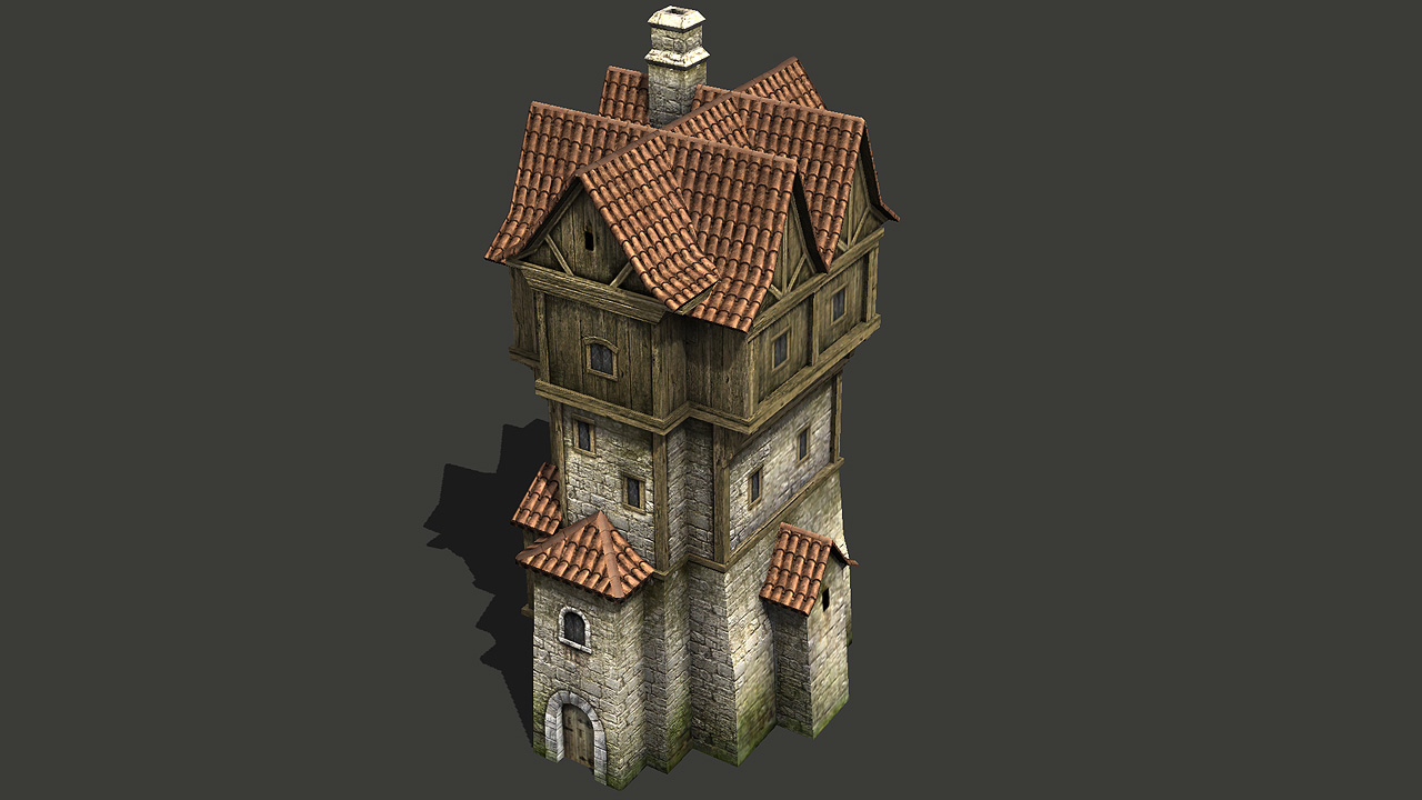 maya medieval buildings