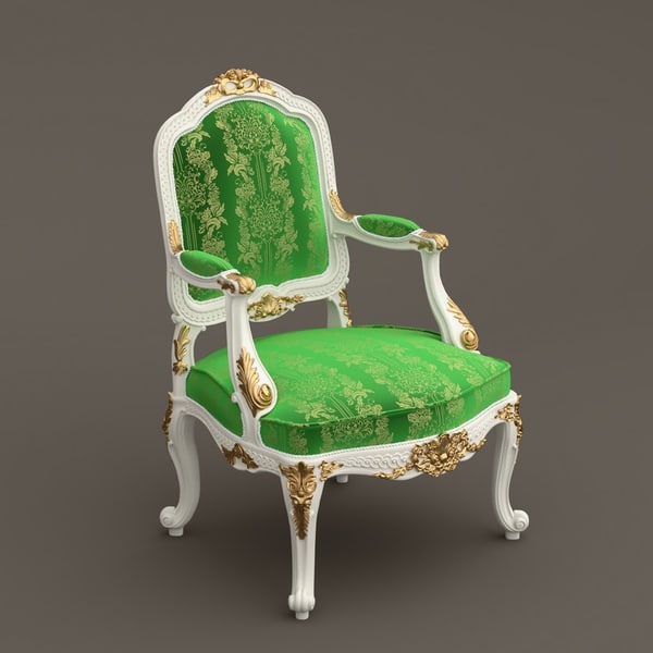 3D Rococo Models | TurboSquid