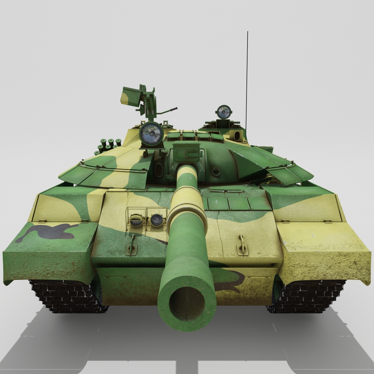 3d t-62m soviet main battle tank