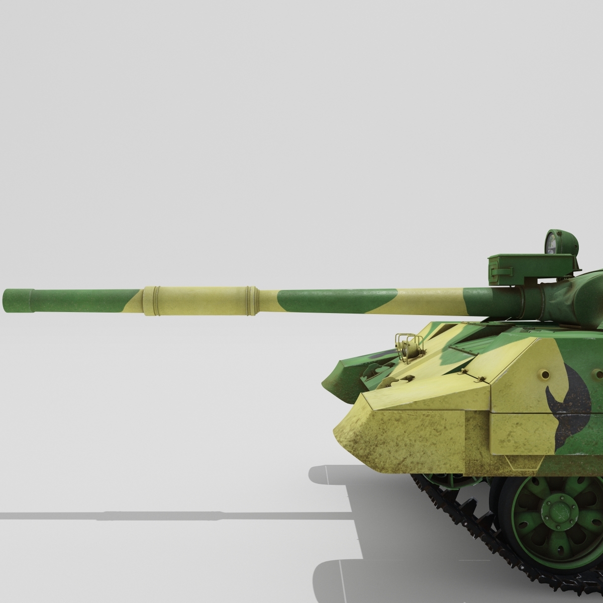 3d t-62m soviet main battle tank