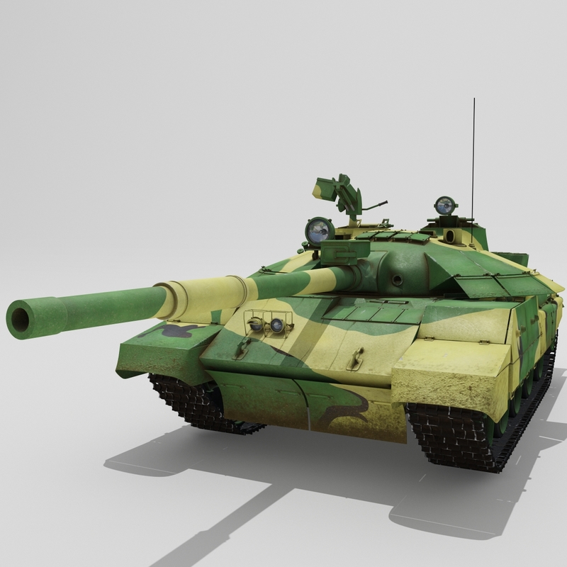 3d t-62m soviet main battle tank