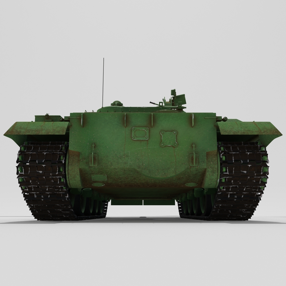 3d model t-62m soviet main battle tank