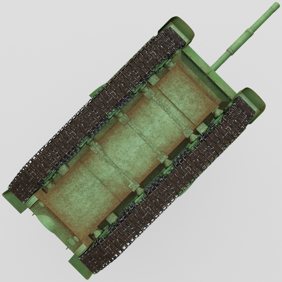 3d model t-62m soviet main battle tank
