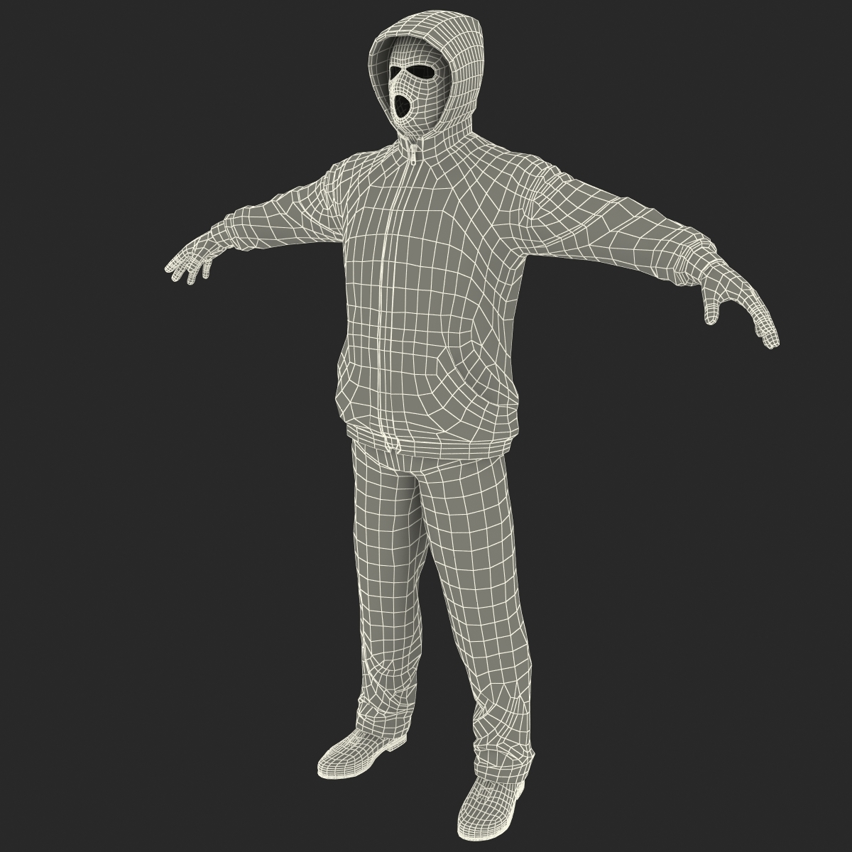 3d model robber clothes