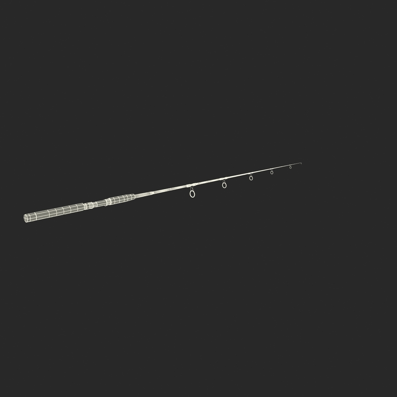 fishing rod 2 3d model