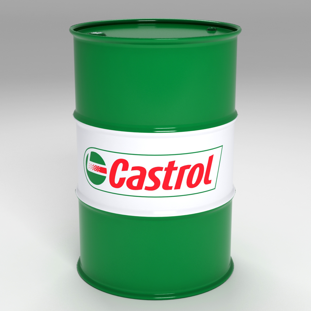 barrel castrol 3d max