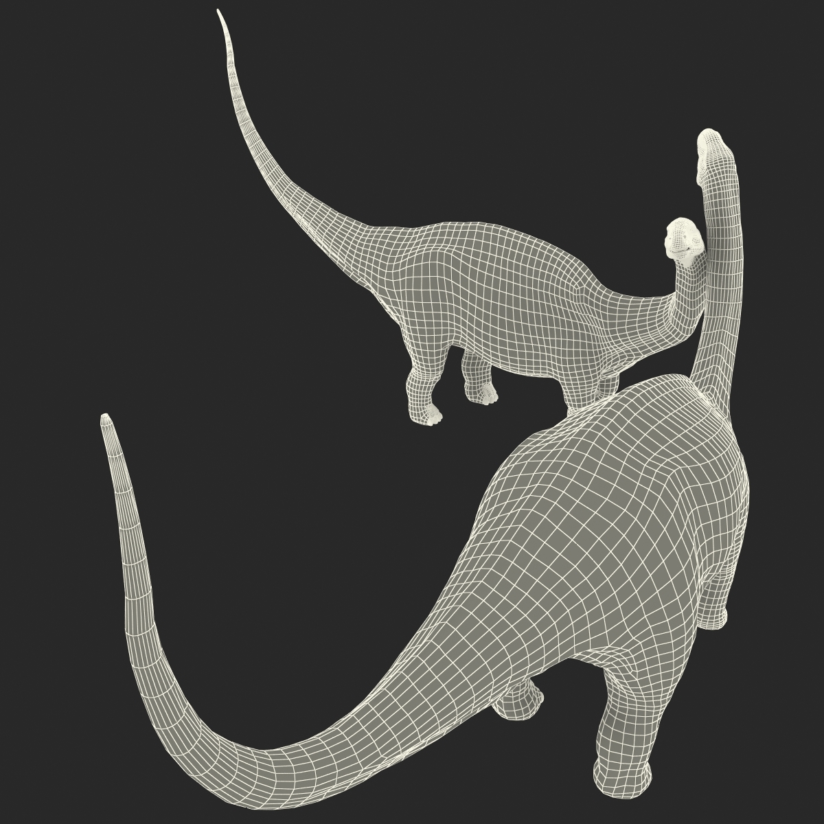 max brontosaurus pose 2