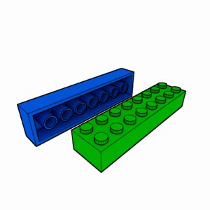 Lego Brick STL Models for Download | TurboSquid
