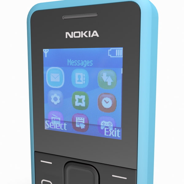 3d model of nokia 105