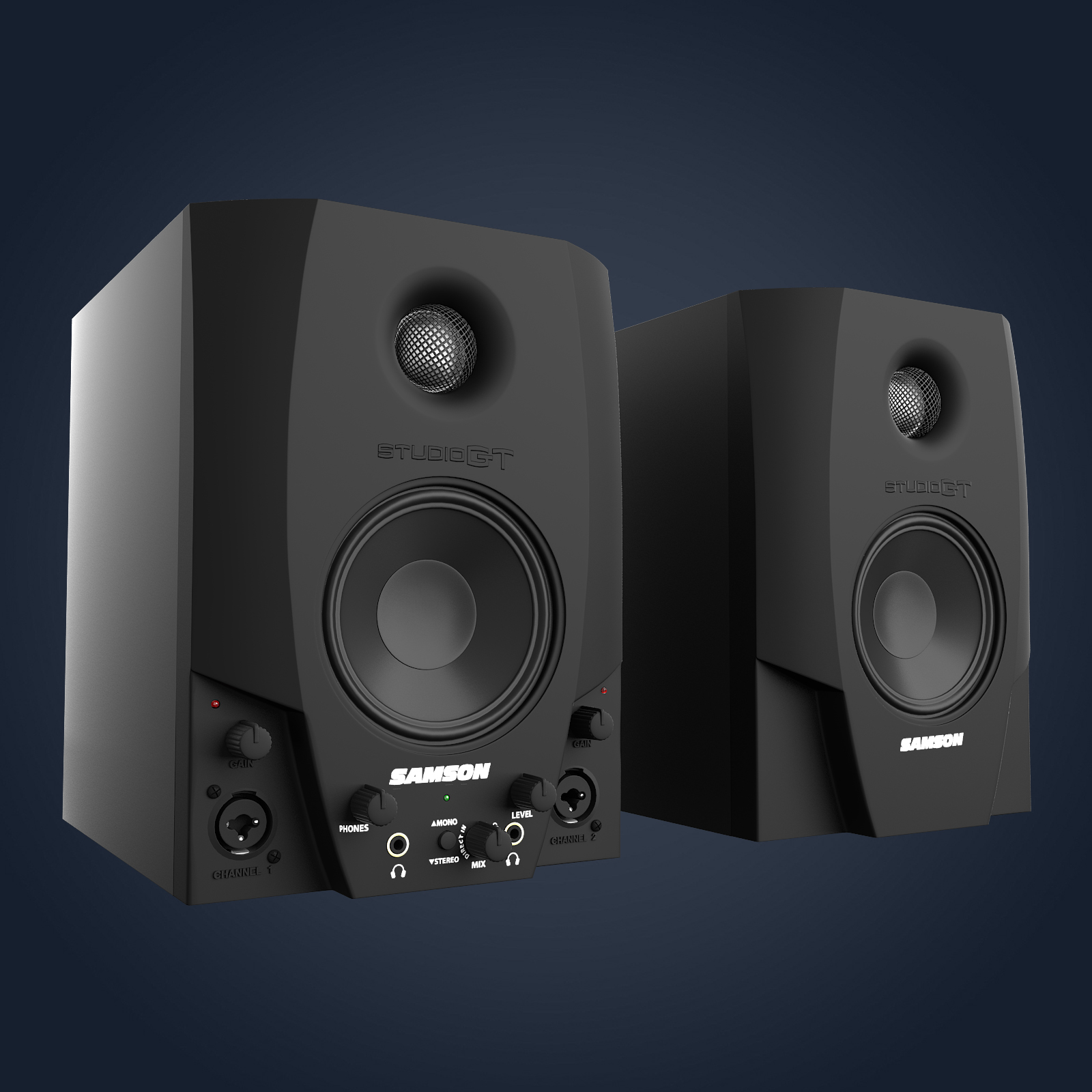 samson studio gt 3d model