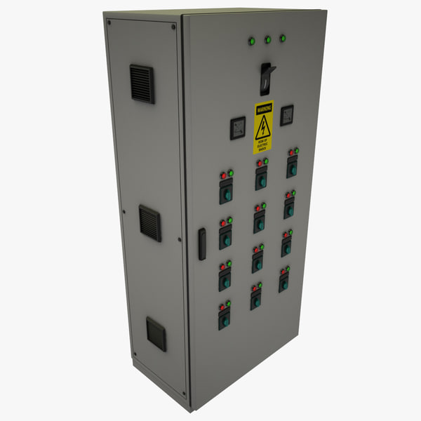 Electrical Panel 3D Models for Download | TurboSquid