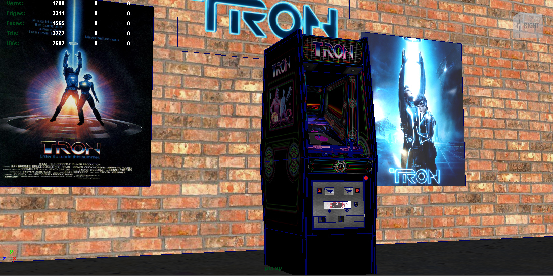 3ds max tron arcade classic
