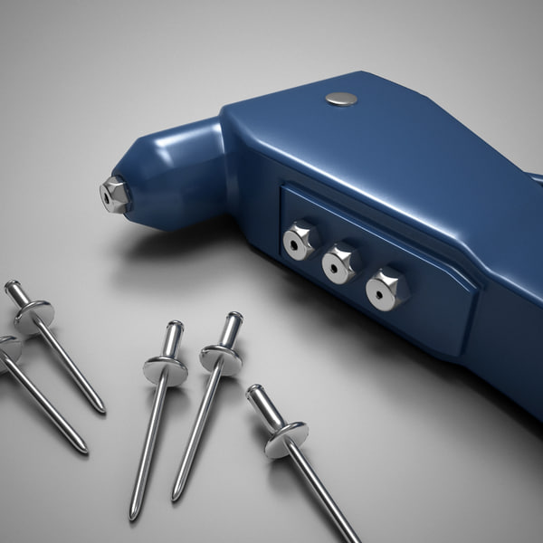 rivet tool 3d model