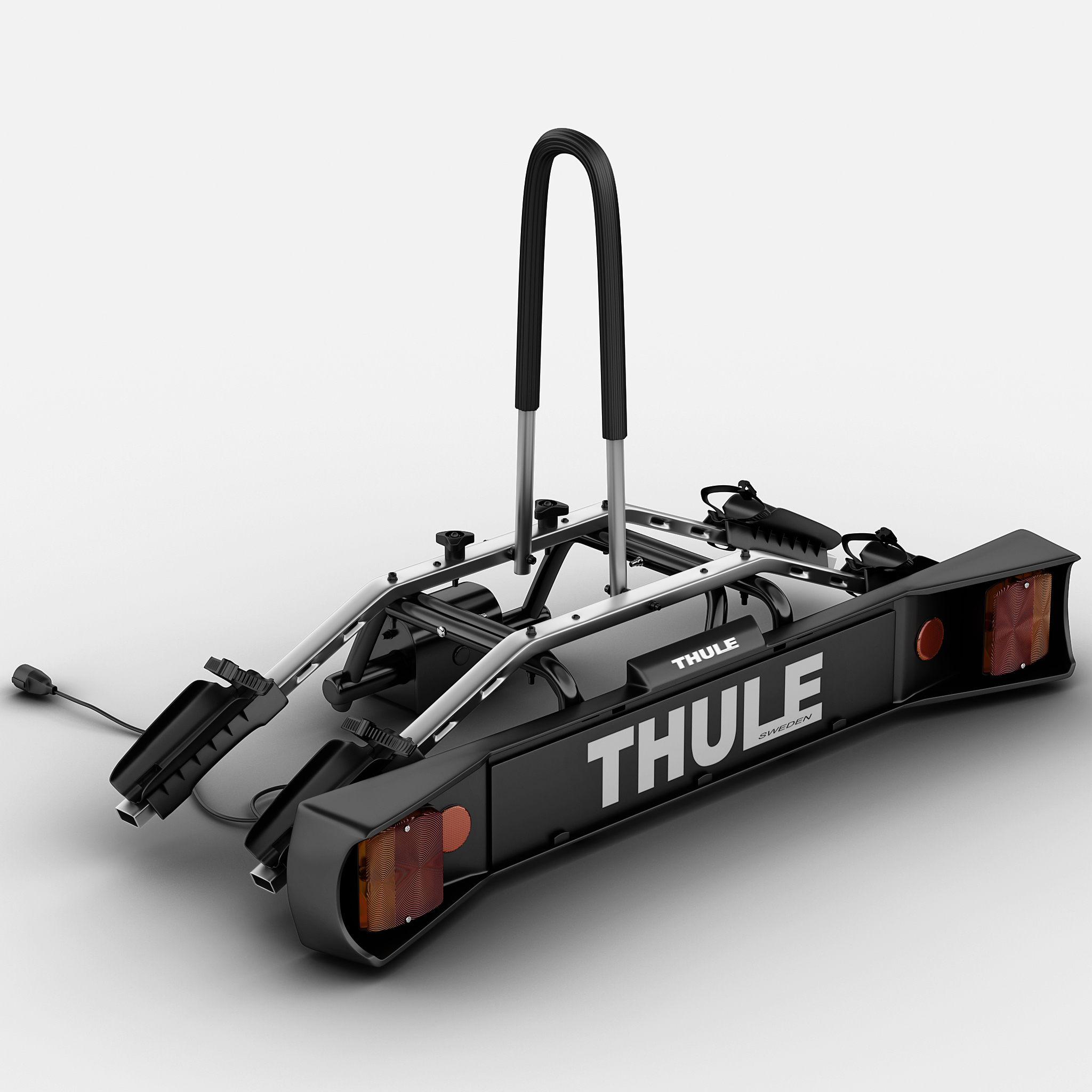 car trunk rack bicycle 3d model