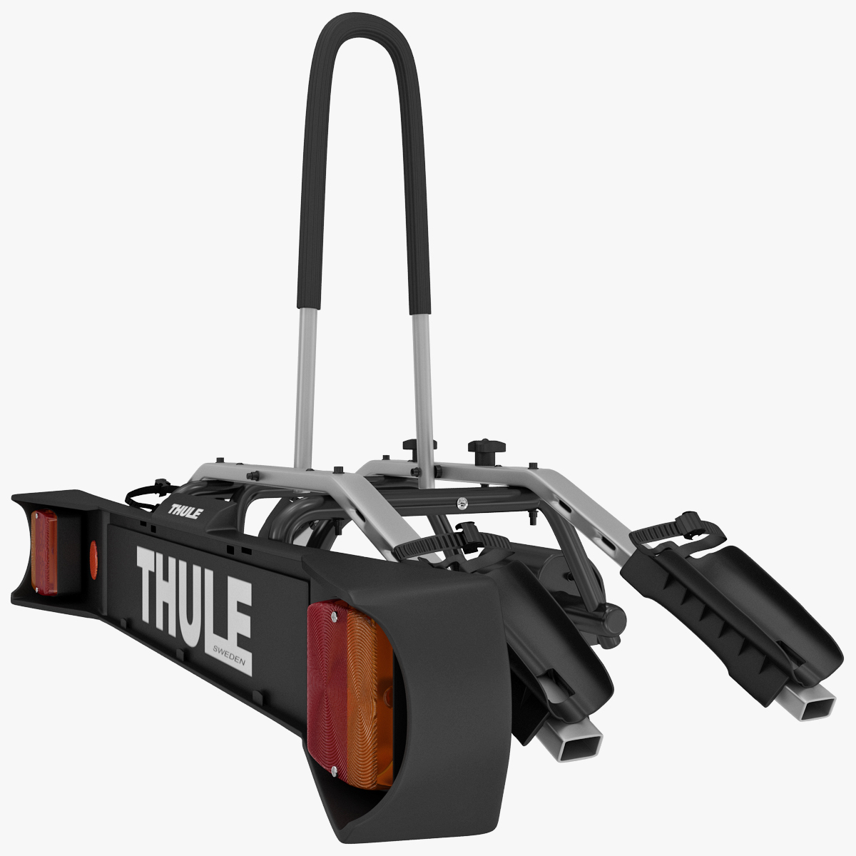 car trunk rack bicycle 3d model