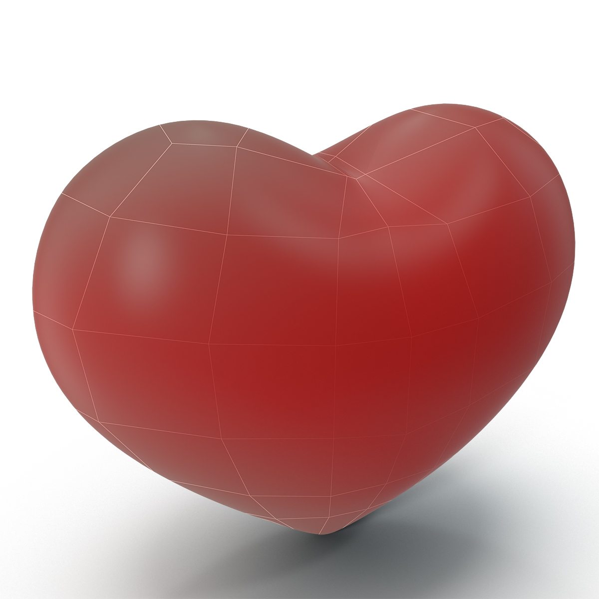 heart shape 3d max