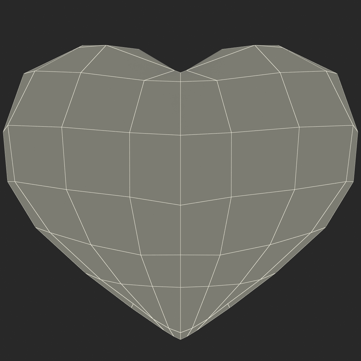heart shape 3d max