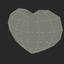 heart shape 3d max