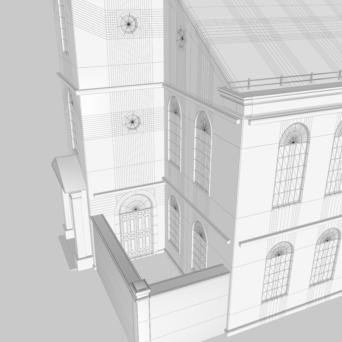 old south meeting house 3d model
