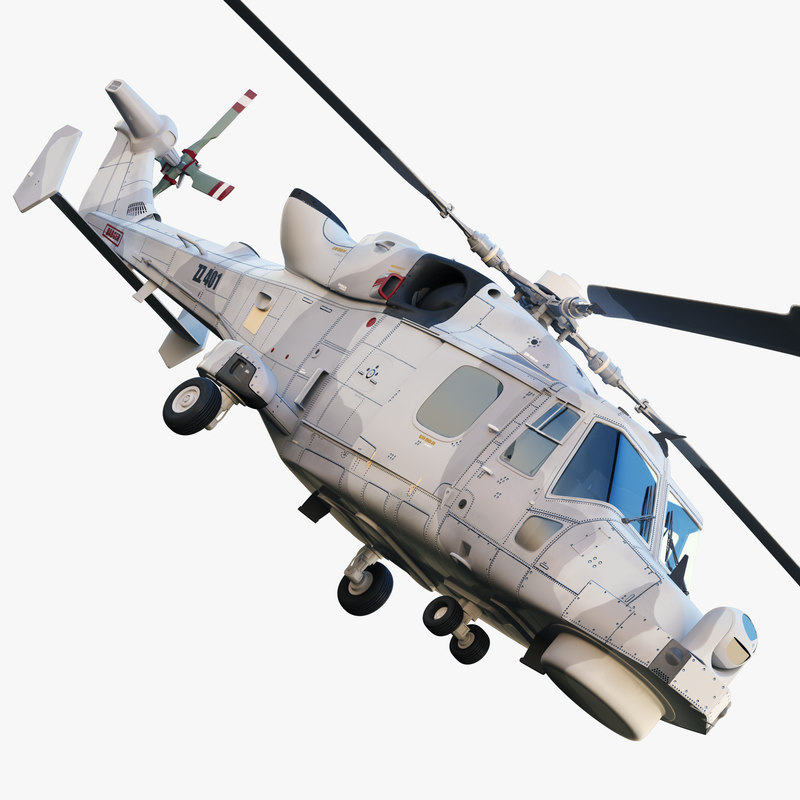 aw159 wildcat 3d model