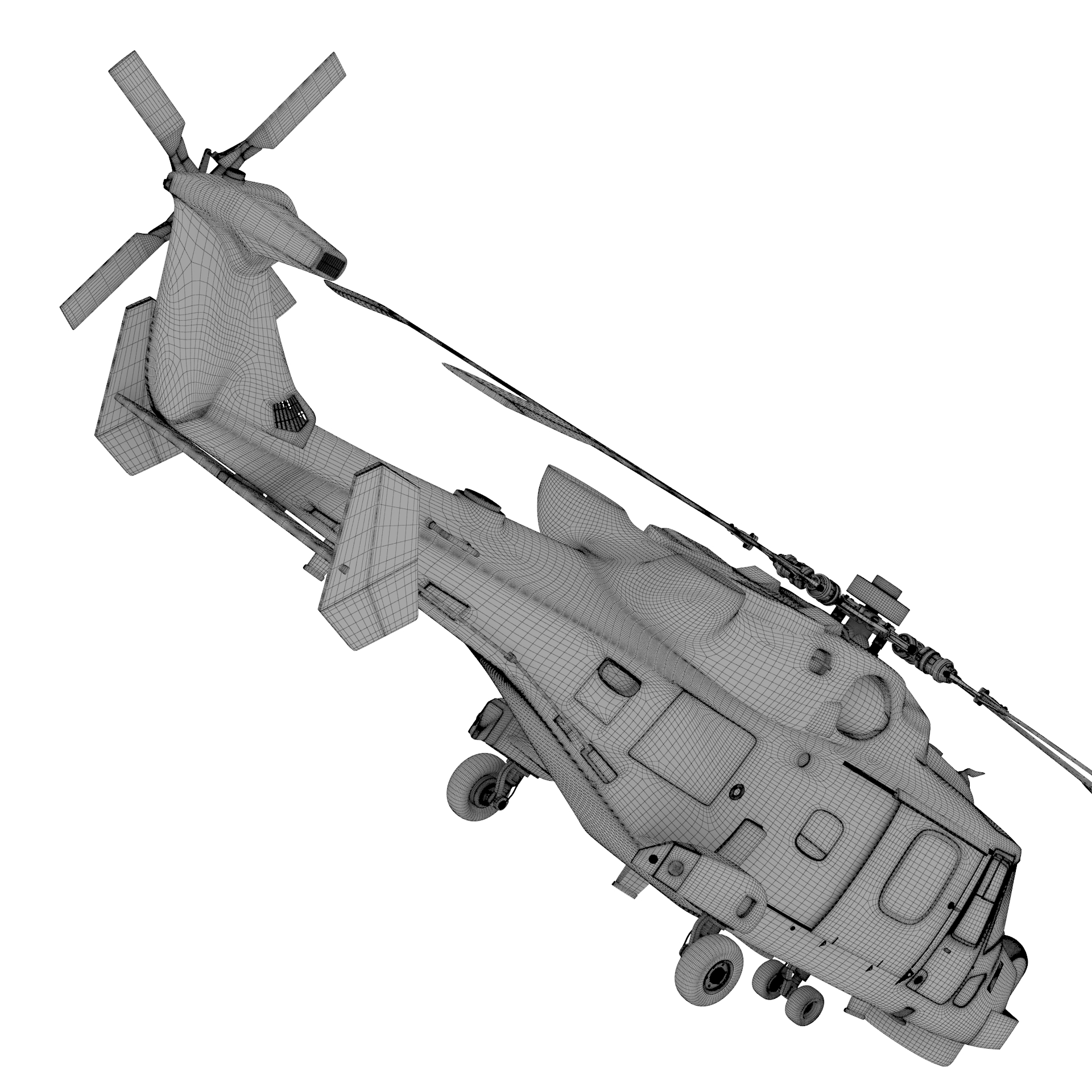 aw159 wildcat 3d model