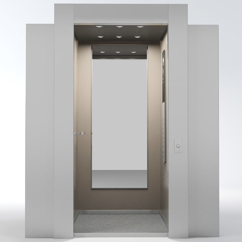 3d model elevator