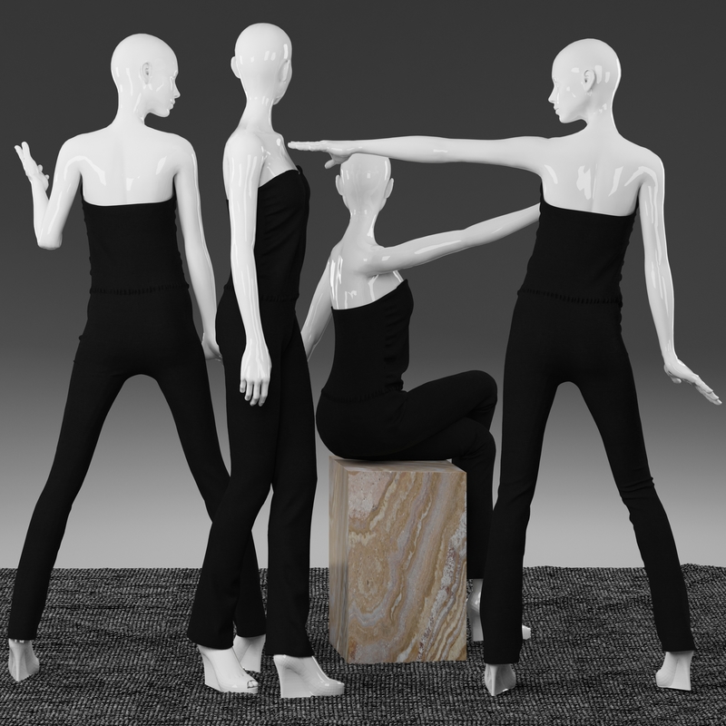 woman mannequin 3d model
