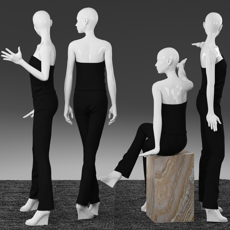 woman mannequin 3d model