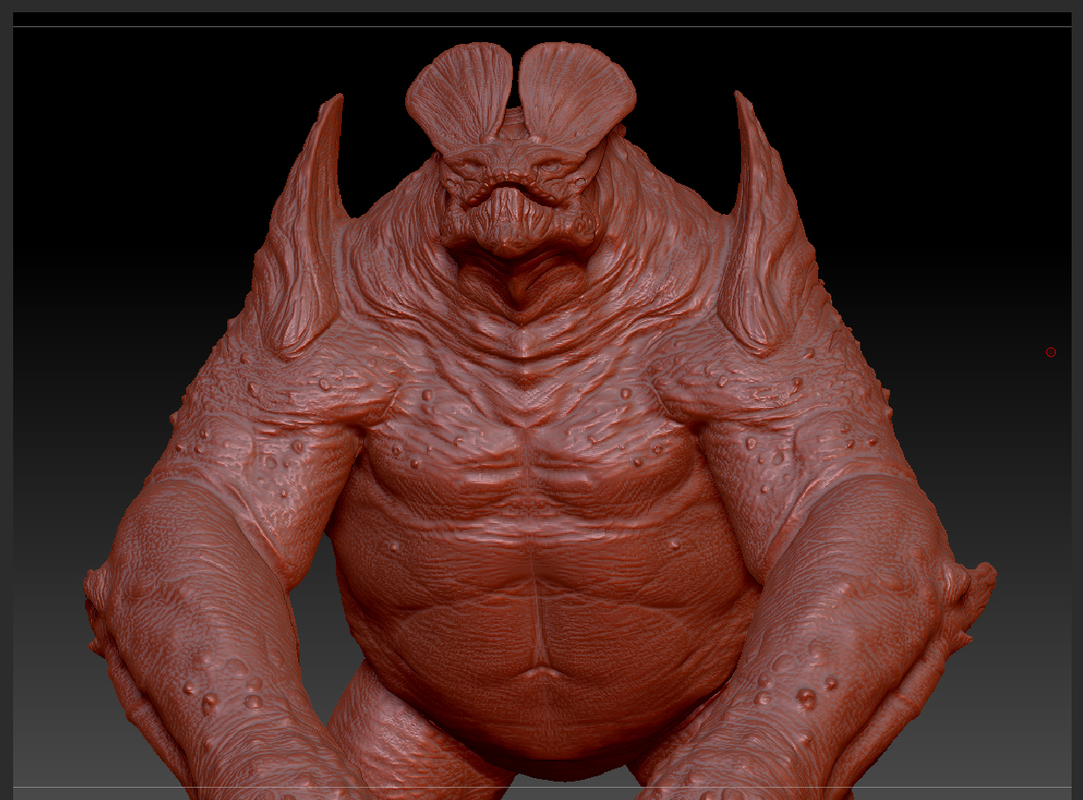 monster pacific rim 3d max