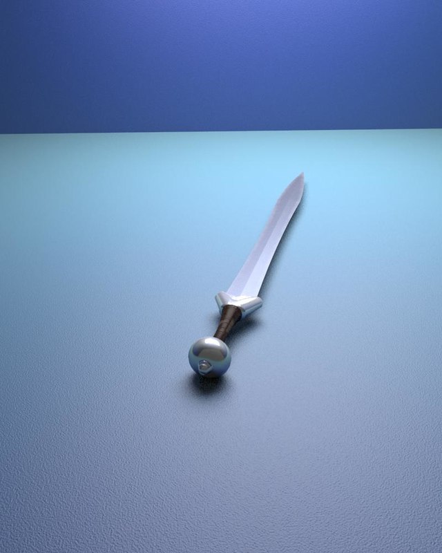 3d model gladius hispaniensis 3d model gladius hispaniensis